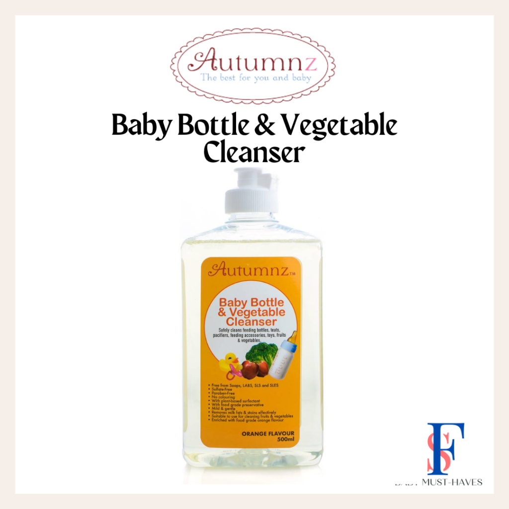 AUTUMNZ Baby Bottle & Vegetables Cleanser (500ml) *Orange Flavour* | Shopee Malaysia
