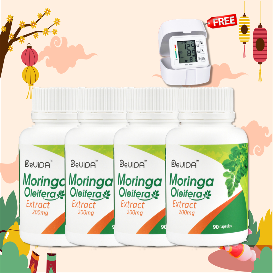 Devida-Moringa Oleifera Standardized Extract (90 Capsules) | Shopee ...