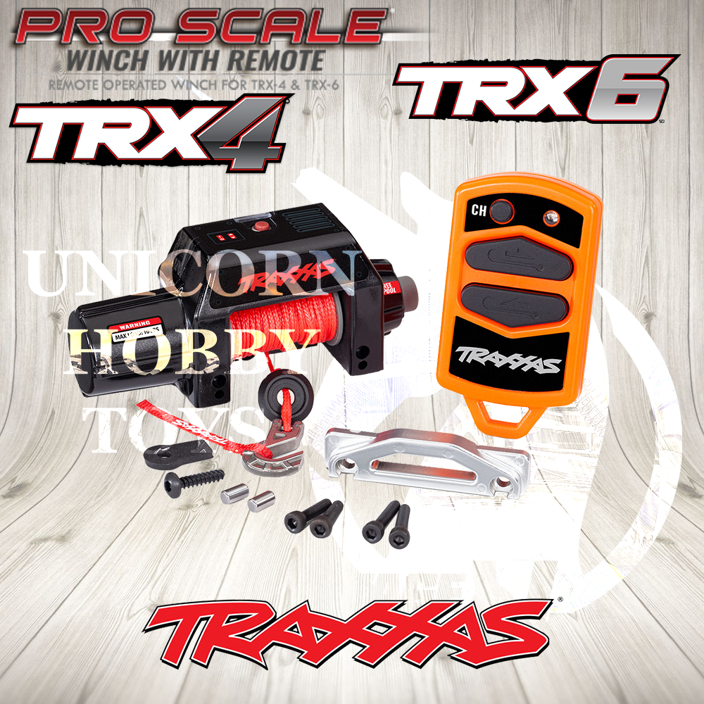 Traxxas Pro Scale Winch Kit 8855 With Wireless Controller For TRX-4 TRX ...