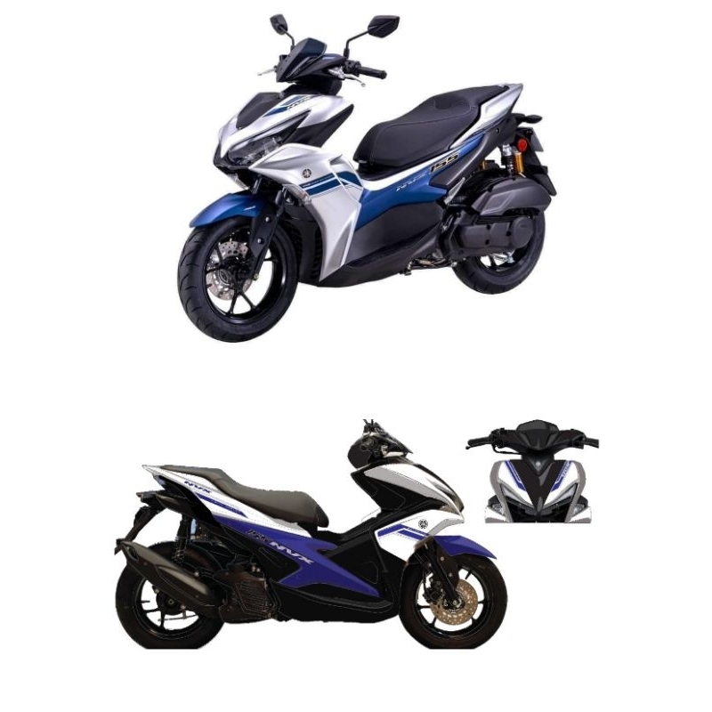 (BUBBLE WRAPPING)YAMAHA NVX155 AEROX155 V1 COVERSET CUSTOM 066 2K CLEAR ...