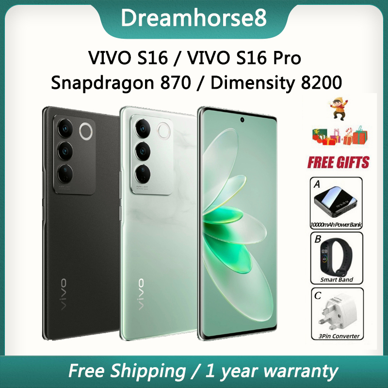 VIVO S16 Snapdragon 870 / VIVO S16 Pro Dimensity 8200 / VIVO S16e SamSung Exynos1080 Original ...