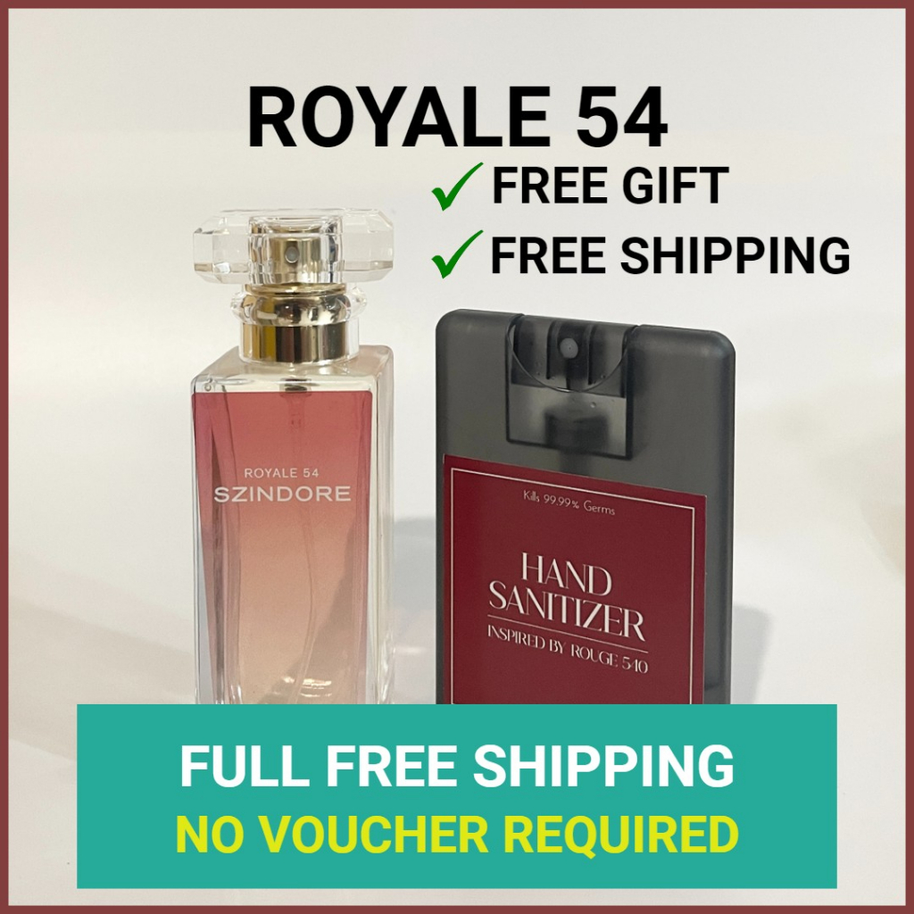 Szindore Royale 54 [FREE Perfume Hand Sanitizer] - Inspired Perfume | Shopee Malaysia