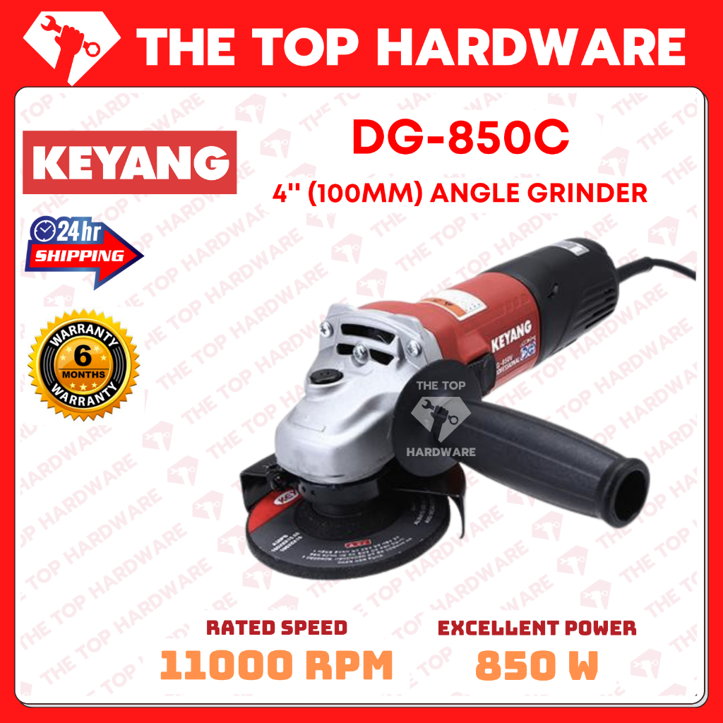 *READY STOCK* KEYANG DG-850C 4" ANGLE GRINDER 850W PALING MURAH | Shopee Malaysia