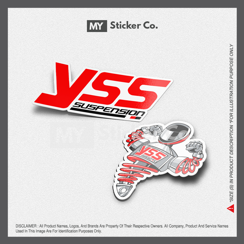 Sticker - YSS Suspension | Shopee Malaysia