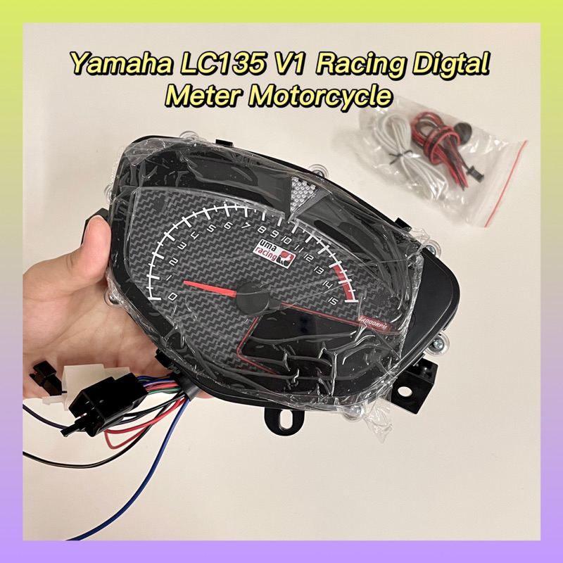 FULL CHOP UMA RACING DIGITAL METER FOR LC135 V1 | Shopee Malaysia