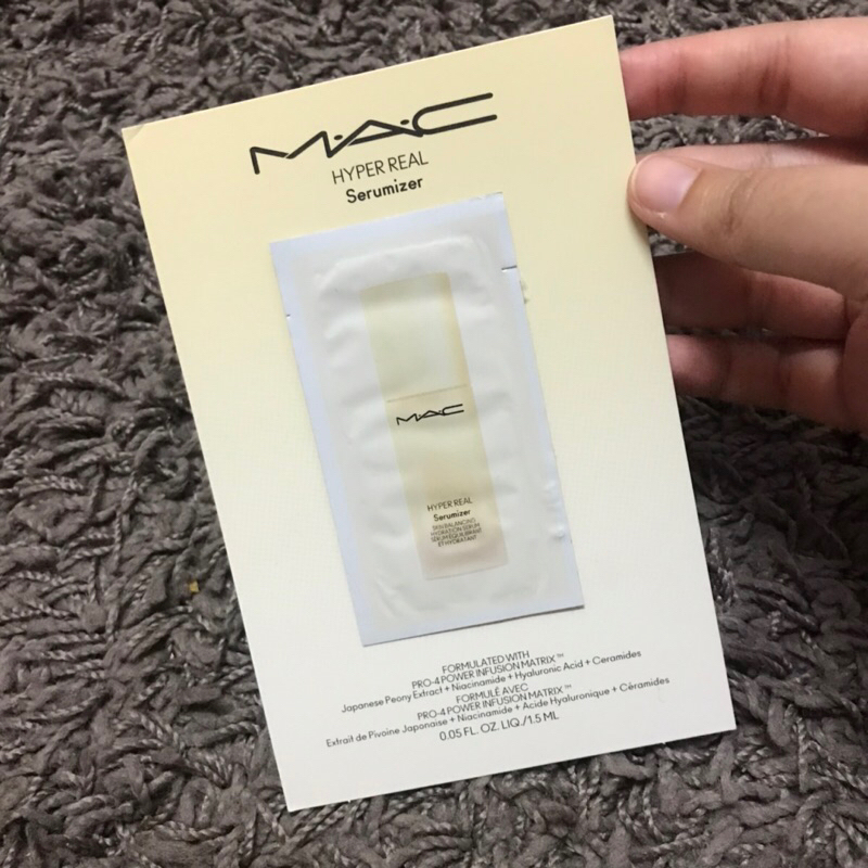 READY STOCK MAC COSMETICS Hyper Real Serumizer Skin Balancing Hydration ...