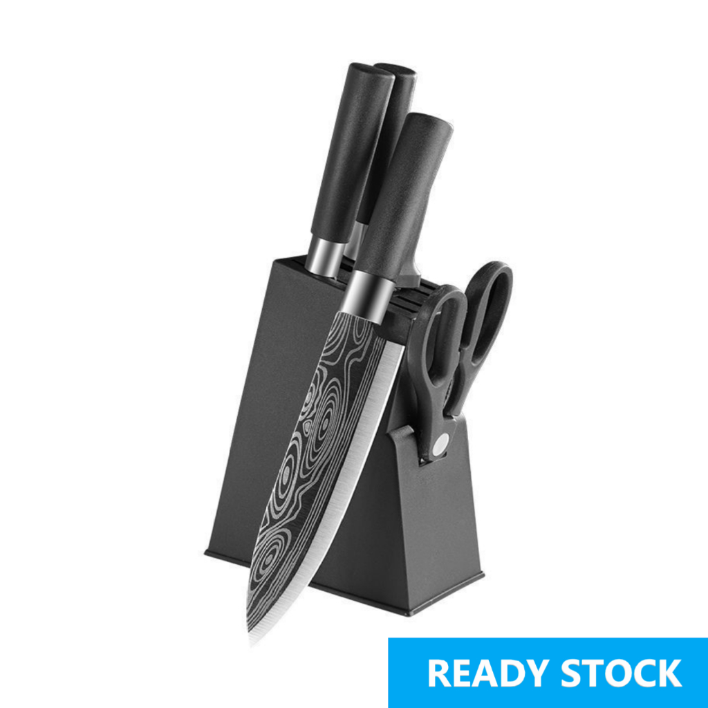 【Kitchen】Premium Kitchen Knife Kitchen Knives Utensils Pisau Viral Set ...