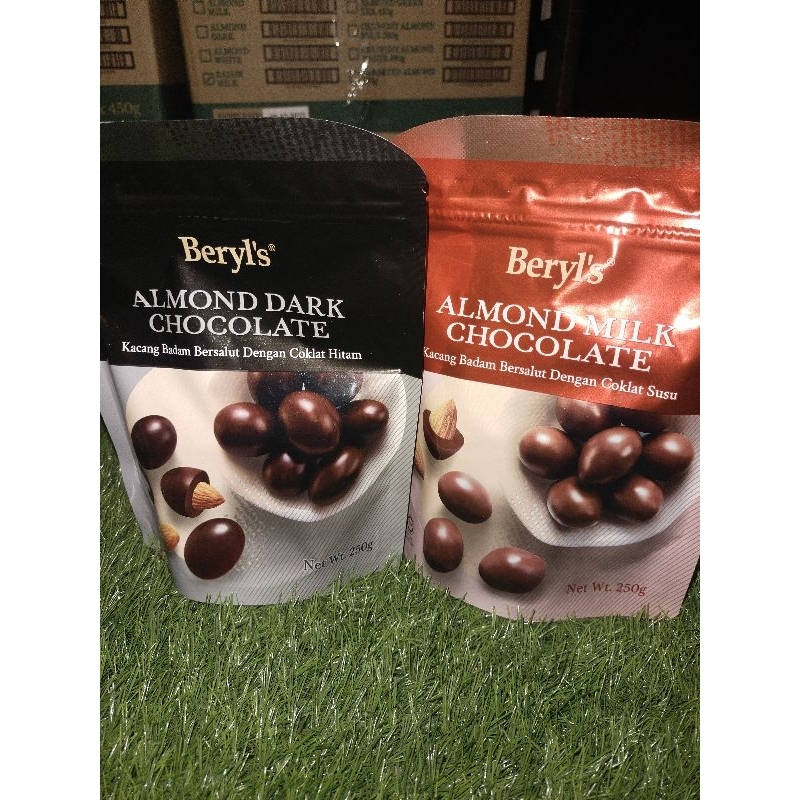 READY STOCK - BERYLS ALMOND BERYLS 250gm | Shopee Malaysia