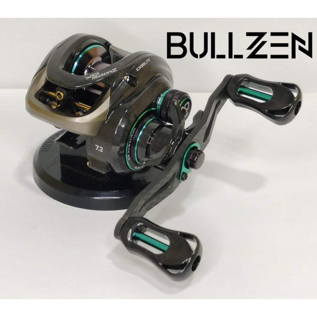 BULLZEN ZANTETSU CX BC FISHING REEL (CLICKER SOUND & SUPER LIGHTWEIGHT ...