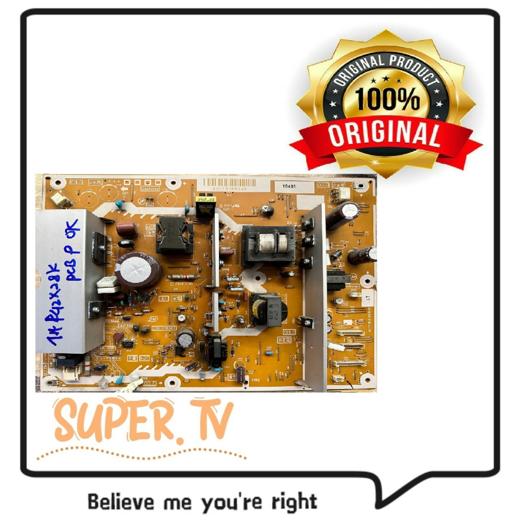 PANASONIC PLAMA TV TH-P42X28K - TV PCB P (POWER BOARD) - ORIGINAL ...