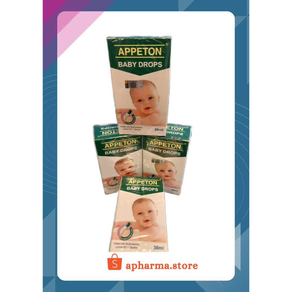 APPETON BABY DROP MULTIVITAMIN 30ML | Shopee Malaysia
