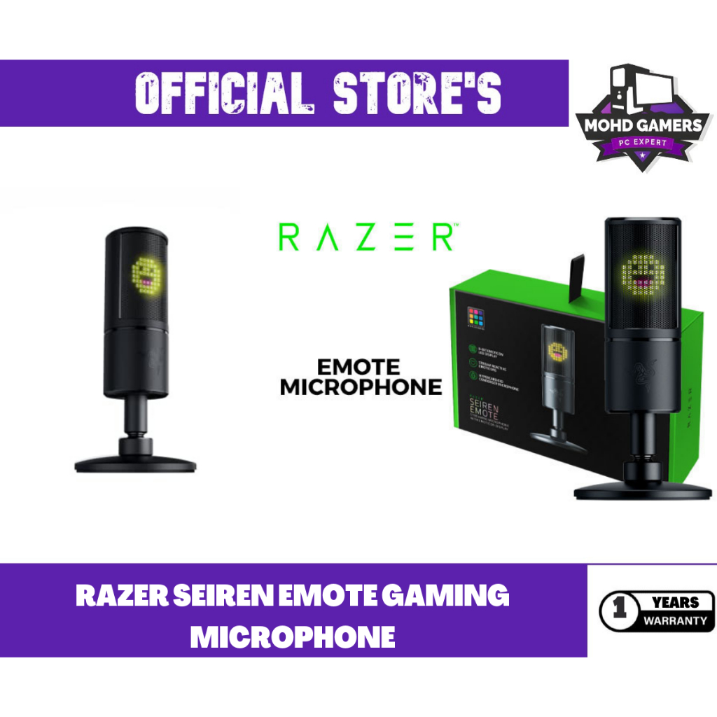 RAZER SEIREN EMOTE GAMING MICROPHONE | Shopee Malaysia