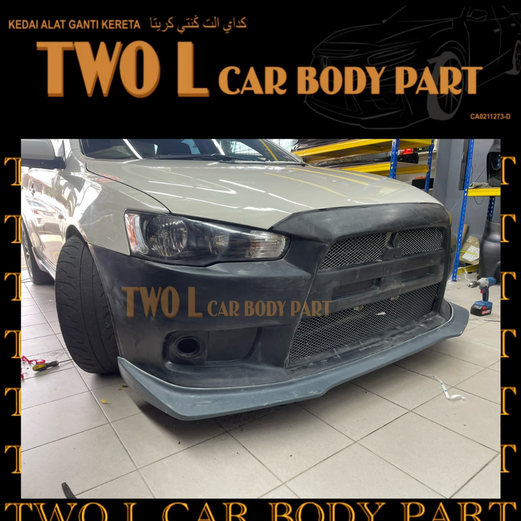 lancer gt inspira evo x bumper pu bodykit | Shopee Malaysia