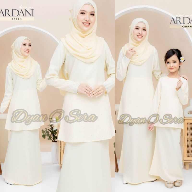 BAJU KURUNG EXCLUSIVE WARNA CREAM | Shopee Malaysia