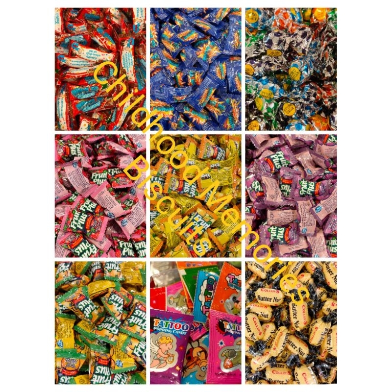 Childhood Memories Gula Gula 25pcs/12pcs Fruits Plus Dynamatic Dynamite ...