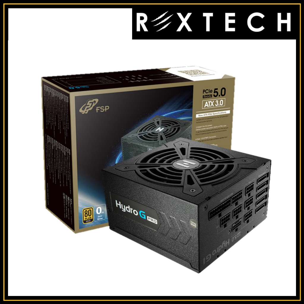 FSP Hydro G Pro ATX3.0 ( PCIe5.0 ) 850W / 1000W 80 Plus Gold Full Modular Power Supply | Shopee ...