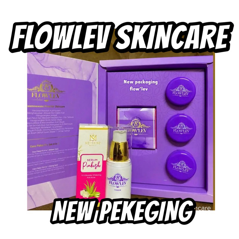 FLOWLEV SKINCARE ORIGINAL NEW PEKEGING | Shopee Malaysia