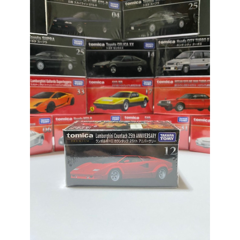 ORIGINAL No12. Tomica Premium Lamborghini Countach 25th anniversary ...