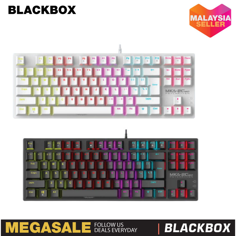 Armaggeddon MKA-2C Gaming Keyboard Neo White & Black | Shopee Malaysia
