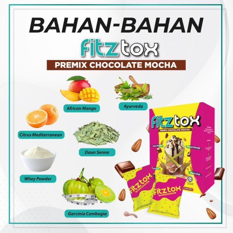 Fitxtox original HQ Membakar Lemak Lebih Berkesan (TRIAL 1 PAKET ...