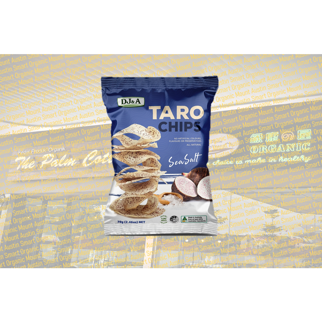 DJ&A Taro Chips Sea Salt 70g | Shopee Malaysia