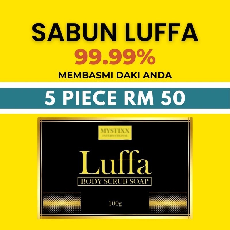 Sabun Luffa Soap Body Scrub Original 5 Kotak | Shopee Malaysia