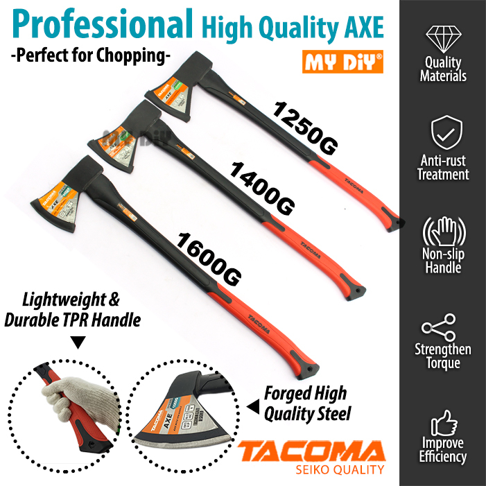 DIY Online4u - HEAVY DUTY TACOMA AXE KAPAK WITH ANTI SLIP TPR LONG ...