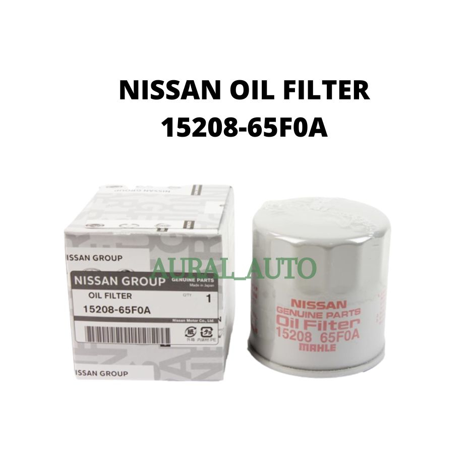 Nissan 15208-65F0A Penapis Minyak Oil Filter For Almera Teana Latio ...