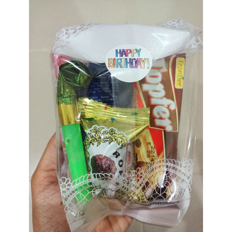 Mini Hamper Doort Bajet Goodies Birthday Party Pack Shopee Malaysia