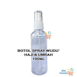 Botol Spray Wuduk Haji dan Umrah 100ml 200ml Bottle Wudhu Untuk Solat ...