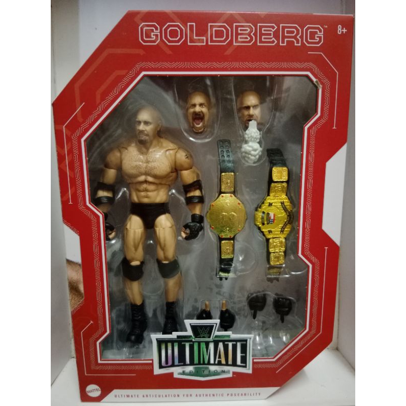 Mattel WWE Ultimate Edition Fan Takeover Goldberg Wrestling Action Figure | Shopee Malaysia