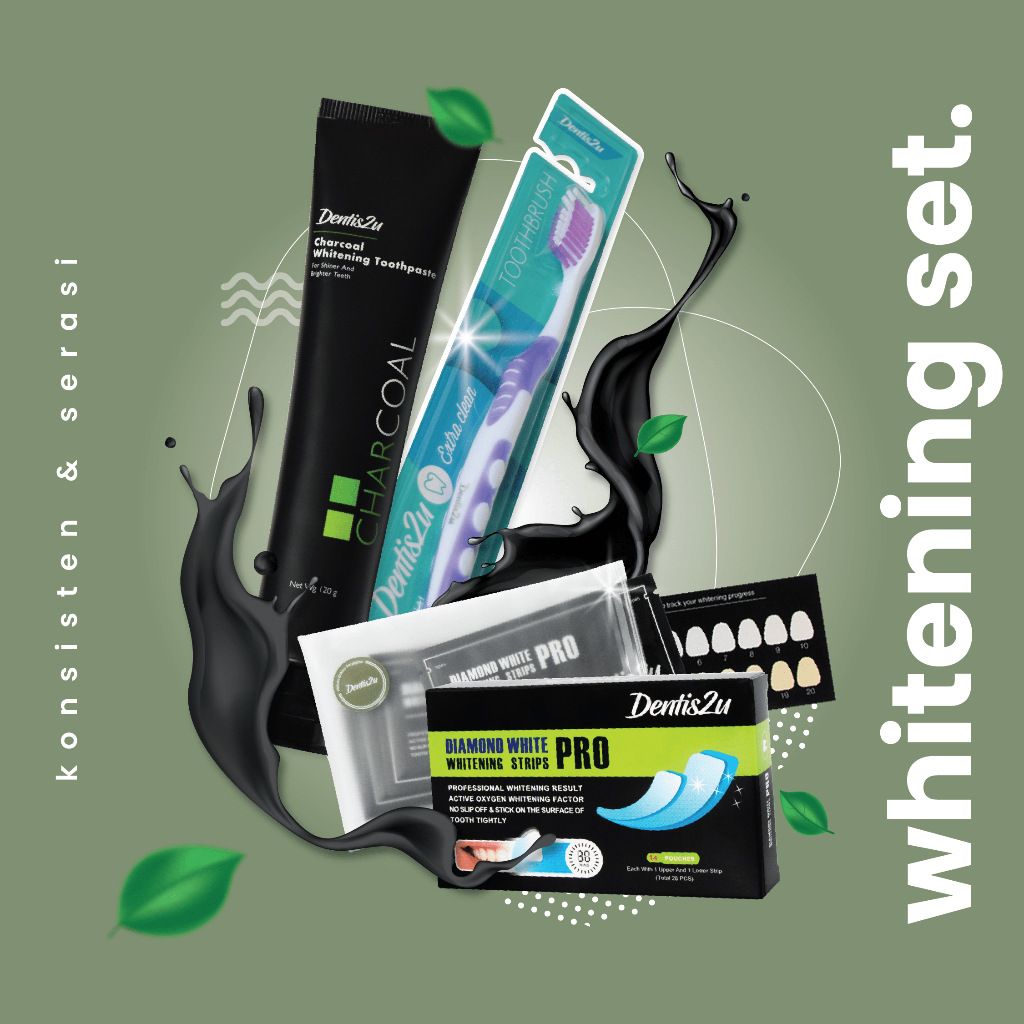 Dentis2u Whitening Set -Set Pemutih Gigi Doktor, Pemutih Gigi Terbaik ...