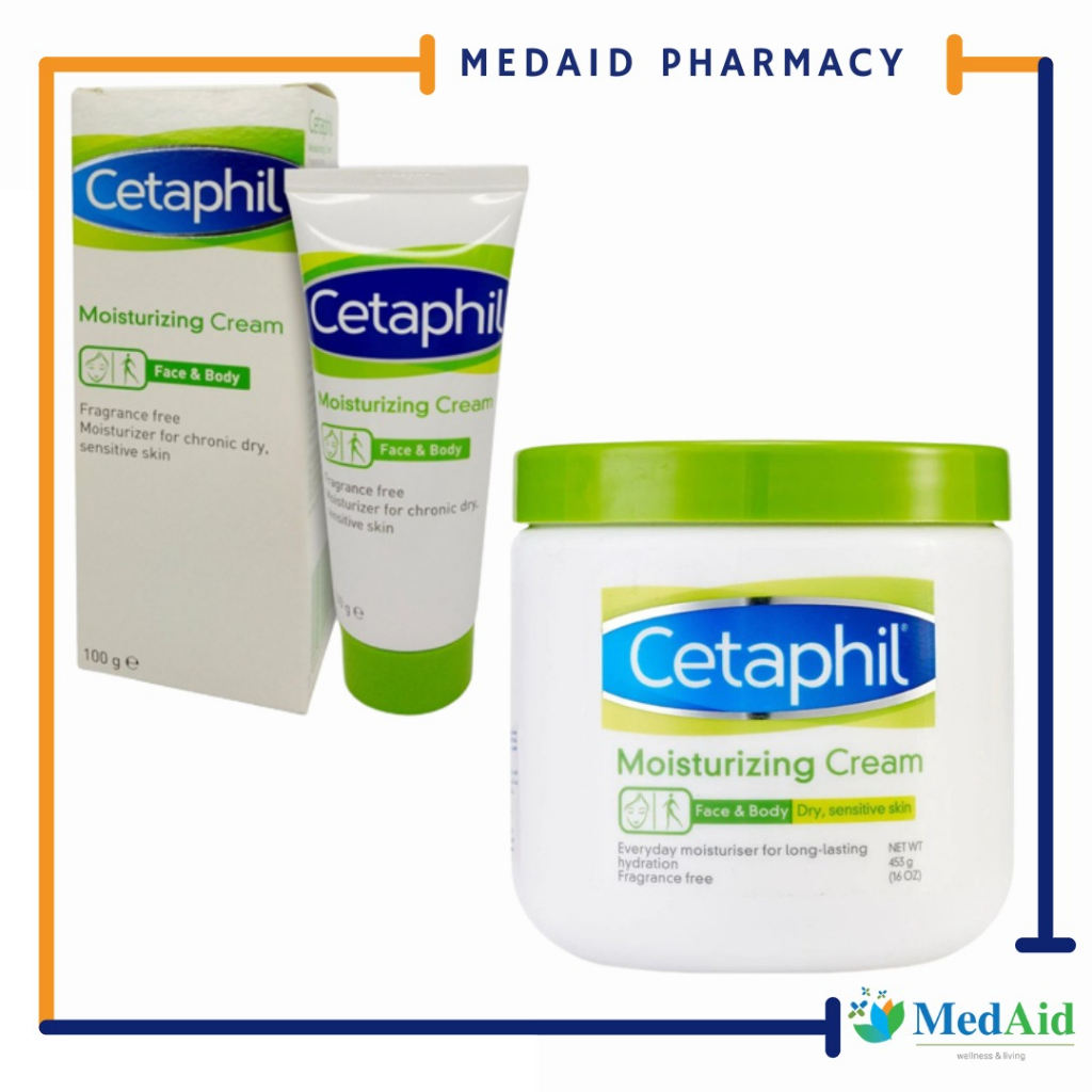Cetaphil Moisturising Cream (100g/453g) | Shopee Malaysia