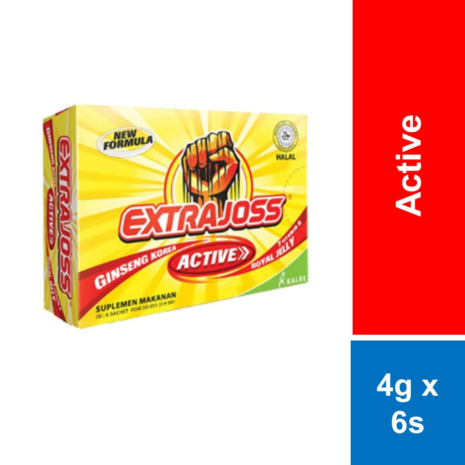 Extra Joss Active 4g x 6s | Shopee Malaysia