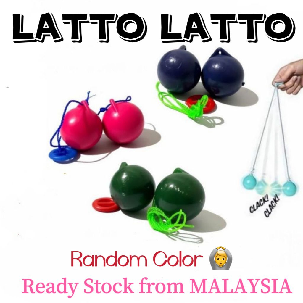 LATTO LATTO ORIGINAL READY STOCK IN KL Tek Tek Old School Toys | Shopee ...