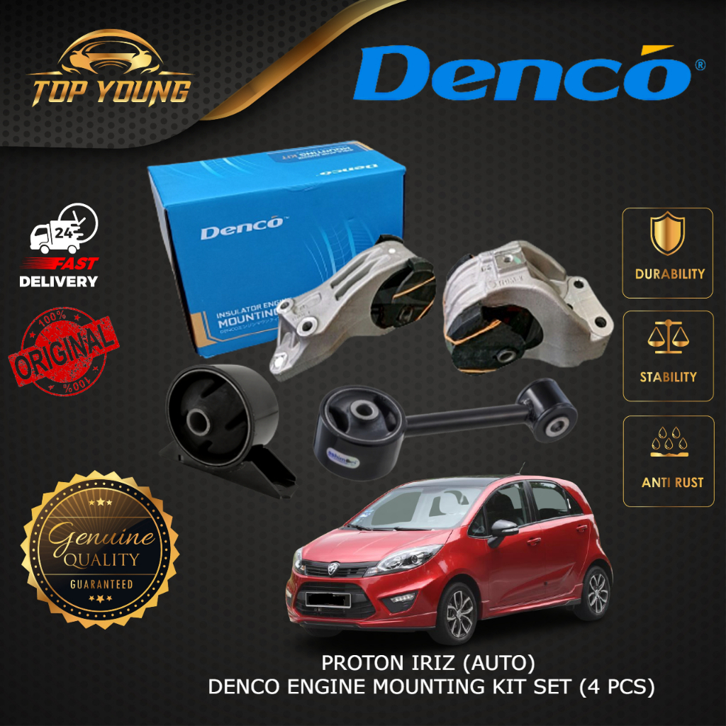 DENCO PROTON IRIZ (AUTO) ENGINE MOUNTING KIT SET 100% ORIGINAL | Shopee Malaysia