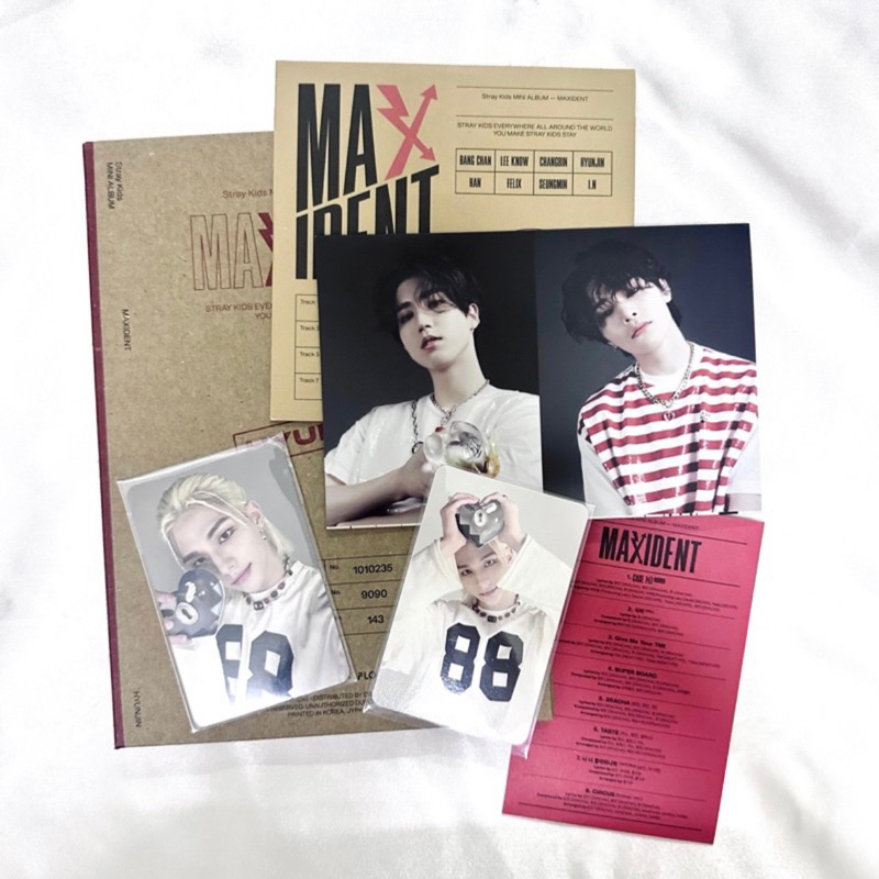 STRAY KIDS MAXIDENT PAPER CASE | Shopee Malaysia