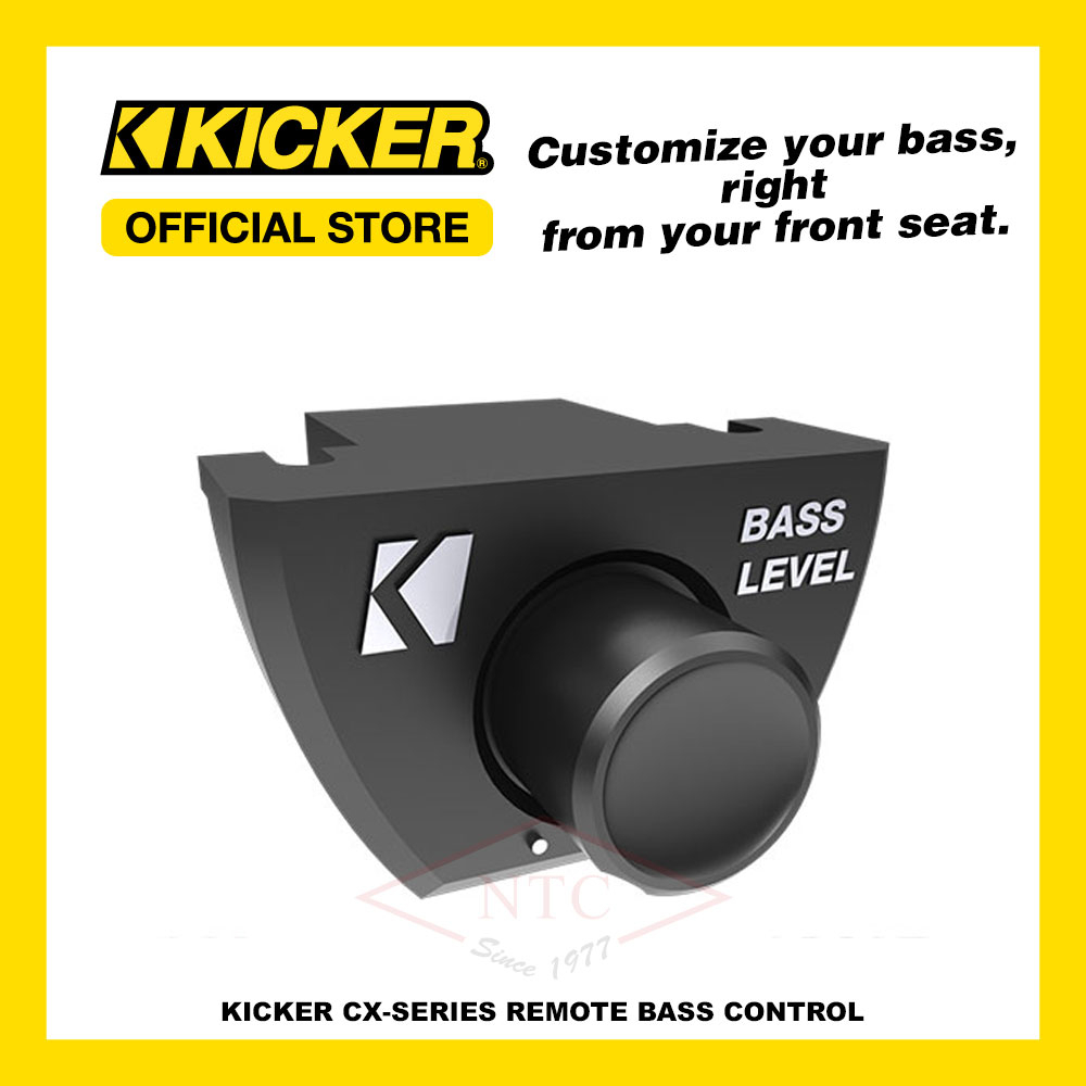KICKER CX-SERIES Mono Amps Remote Bass Controller | Shopee Malaysia