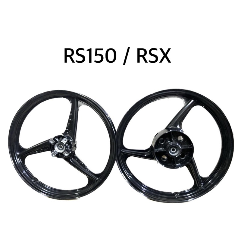 HONDA RS150 RSX SPORT RIM 3L BATANG ENKEI HONDA 1.6 1.85-17 BLACK ...