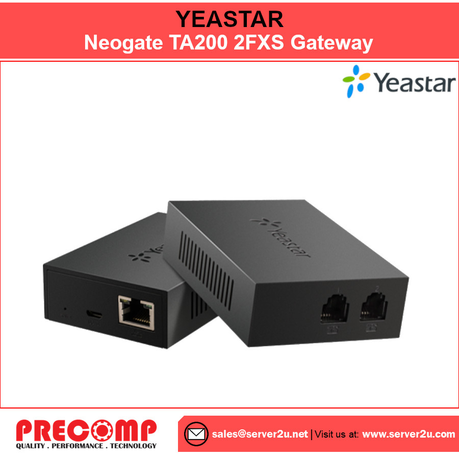 Yeastar NeoGate TA200 2FXS Gateway | Shopee Malaysia