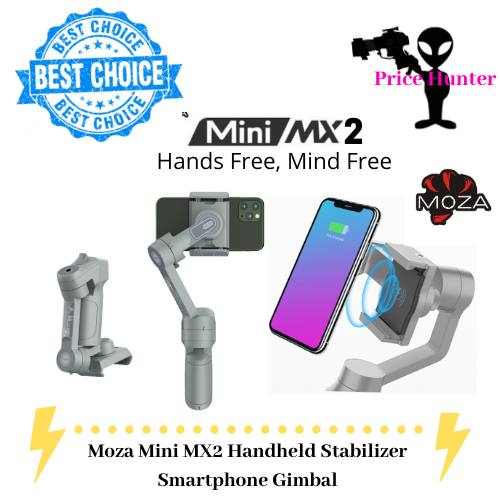 Moza Mini MX2 / Mini S Foldable 3 Axis Essential Kit Gimbal Stabilizer for Smartphone | Shopee ...