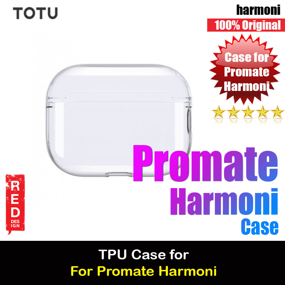 Totu Thin Drop Protection TPU Soft Transparent Case for Promate Harmoni ...