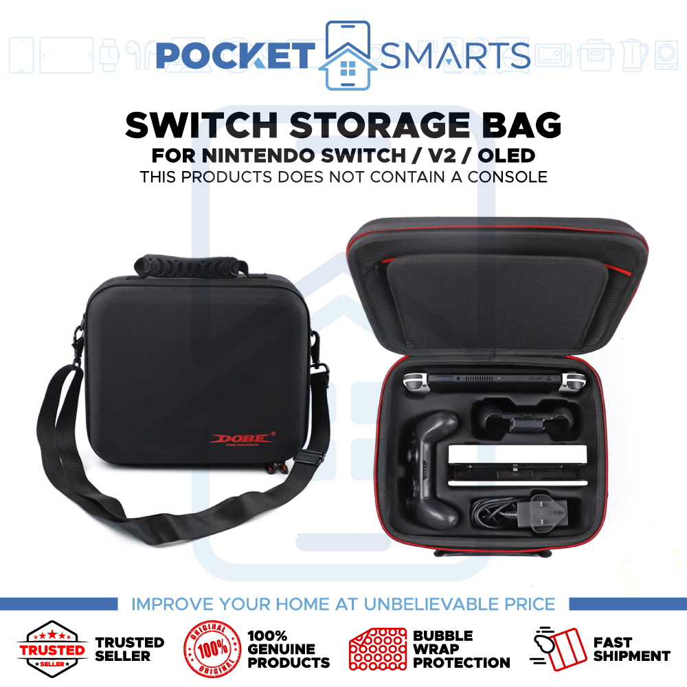 DOBE Nintendo Switch Storage Bag for Nintendo Switch / Switch V2 ... DOBE Nintendo Switch Storage Bag for Nintendo Switch / Switch V2 ...