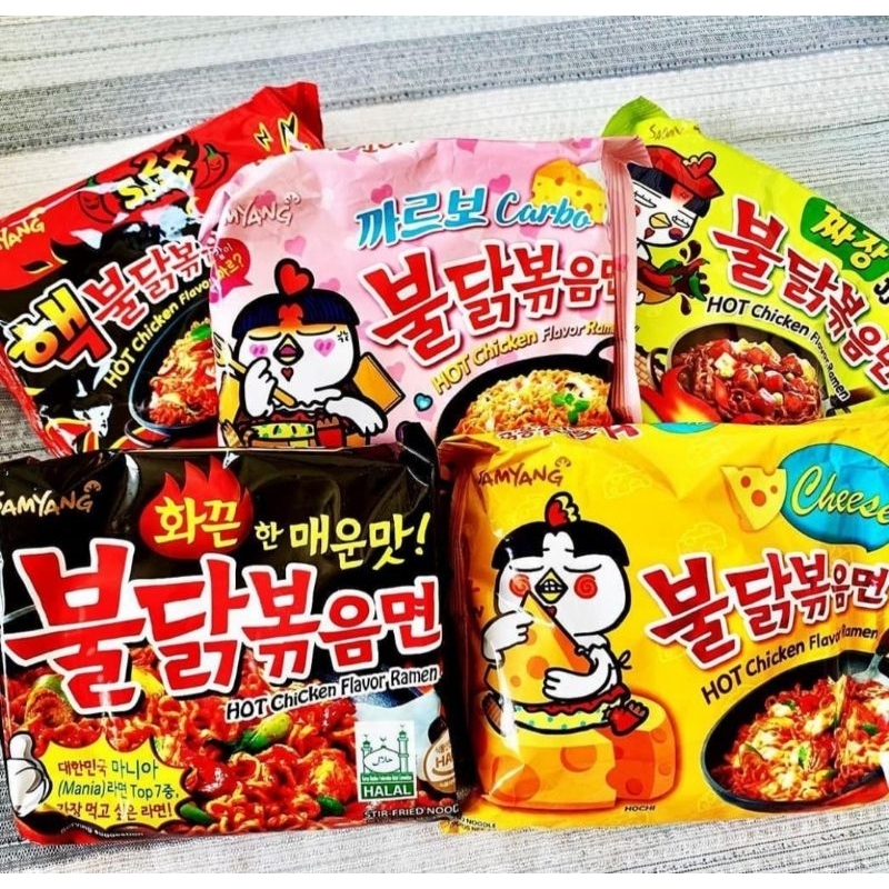 NEW ARRIVAL Ramen Halal Samyang Packet [Stock Update 2023] | Shopee ...