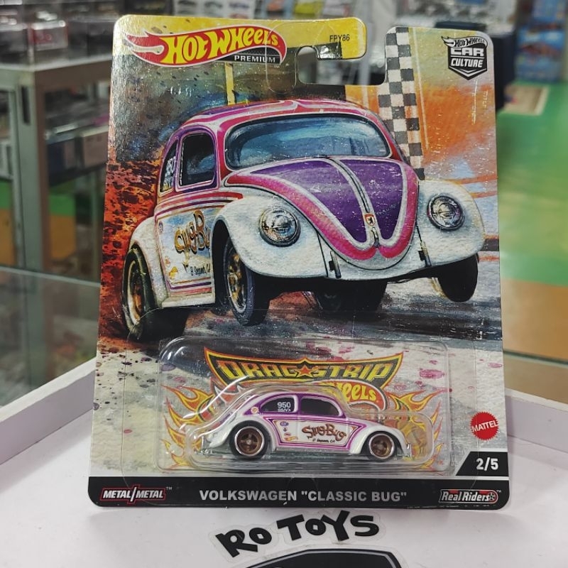 HOT WHEELS PREMIUM VOLKSWAGEN CLASSIC BUG DRAG STRIP DEMONS | Shopee ...