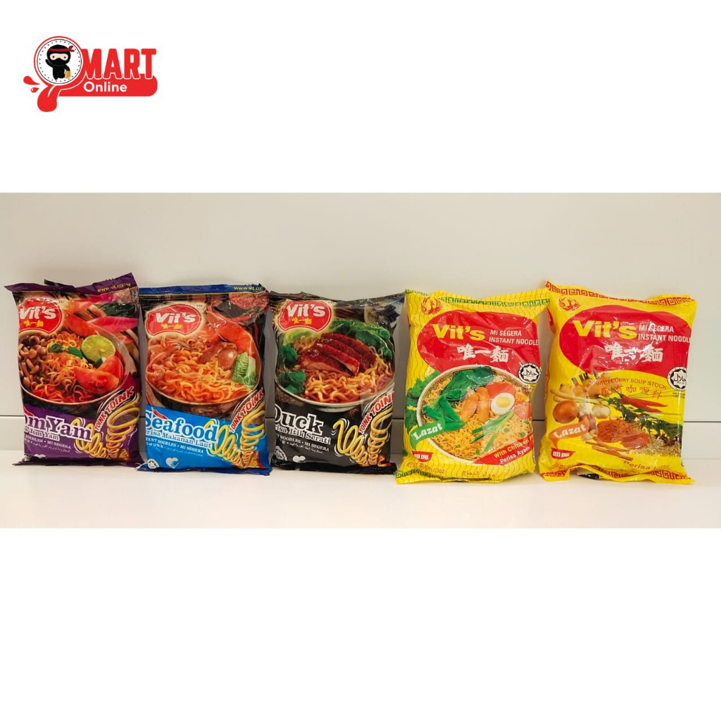 VITS INSTANT NOODLE (5 flavour) | Shopee Malaysia
