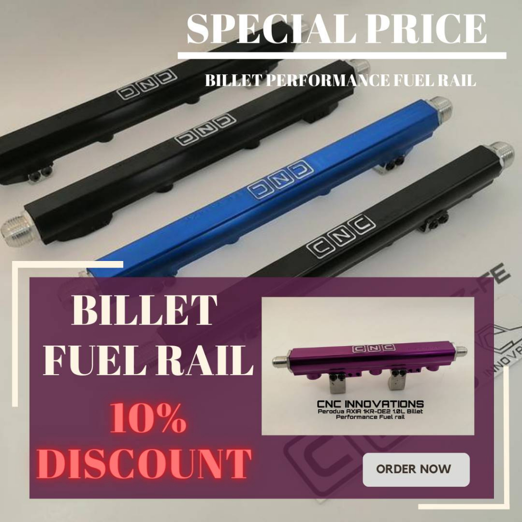 TOYOTA 4AFE, 5AFE & 7AFE BILLET PERFORMANCE FUEL RAIL | Shopee Malaysia