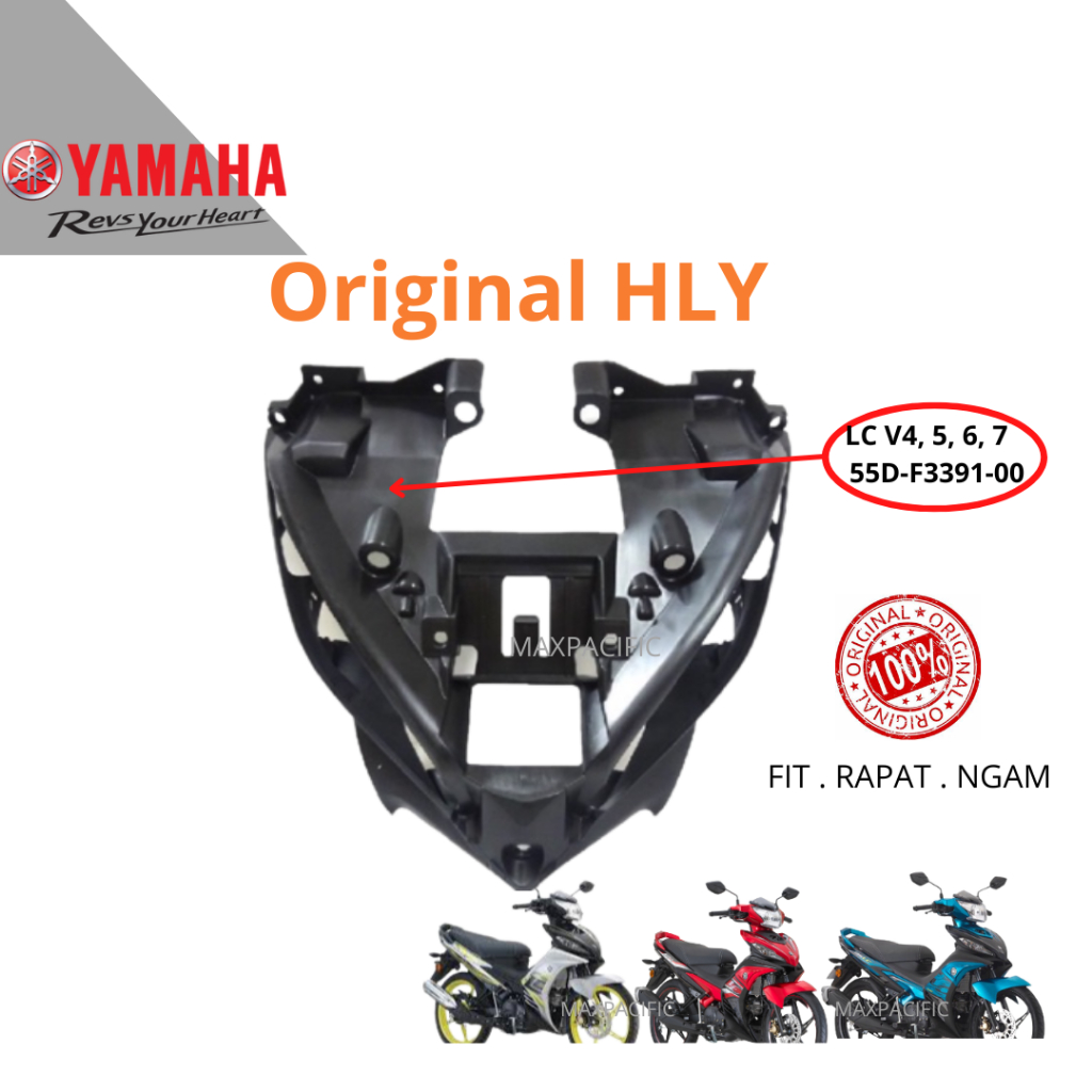 Yamaha Inner lc135 v4 v6 v7 v5 Front Panel Inner Dada lc Original HLY ...