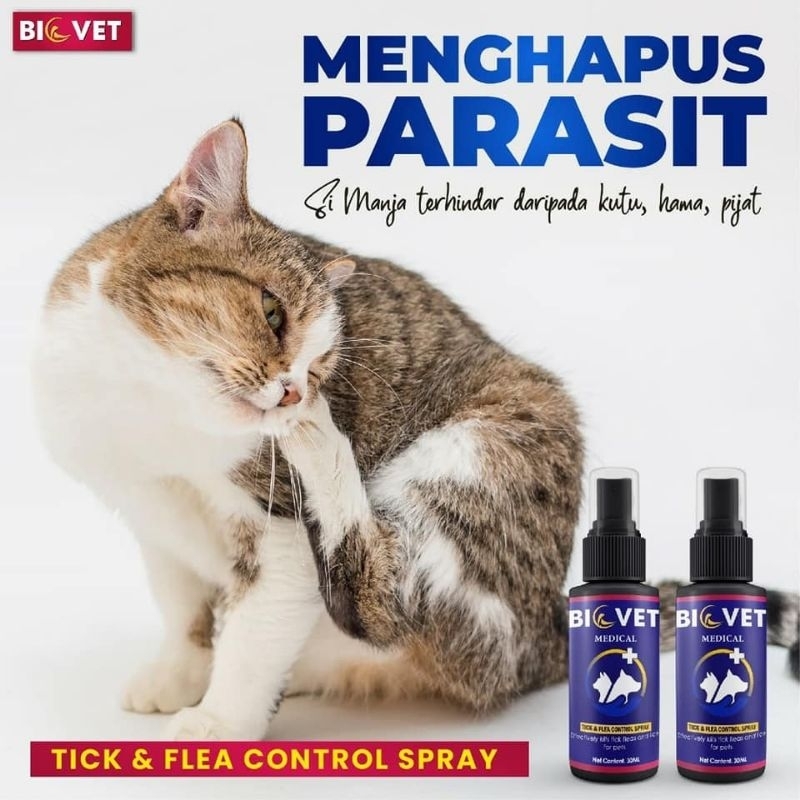 Spray Kutu/Hama/Fungus/Kurap (Flea & Mites) | Shopee Malaysia