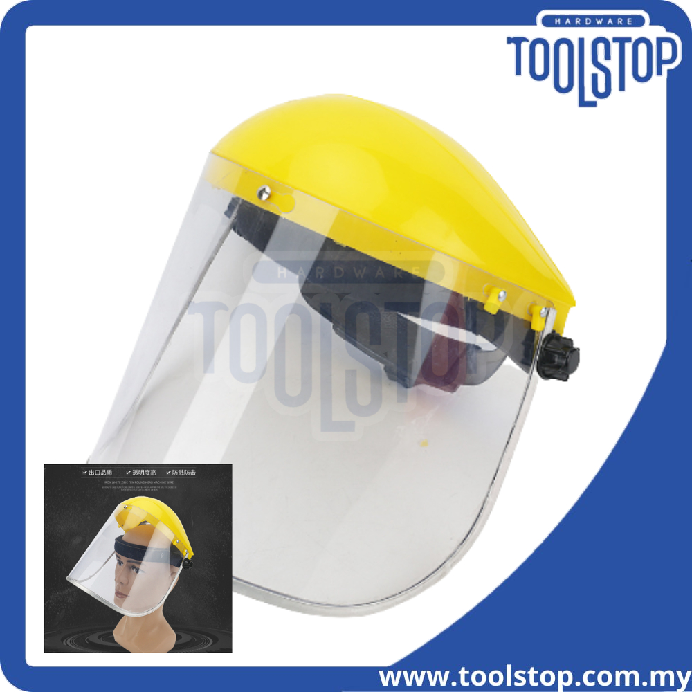 PVC SAFETY FACE SHIELD (CLEAR) | Shopee Malaysia
